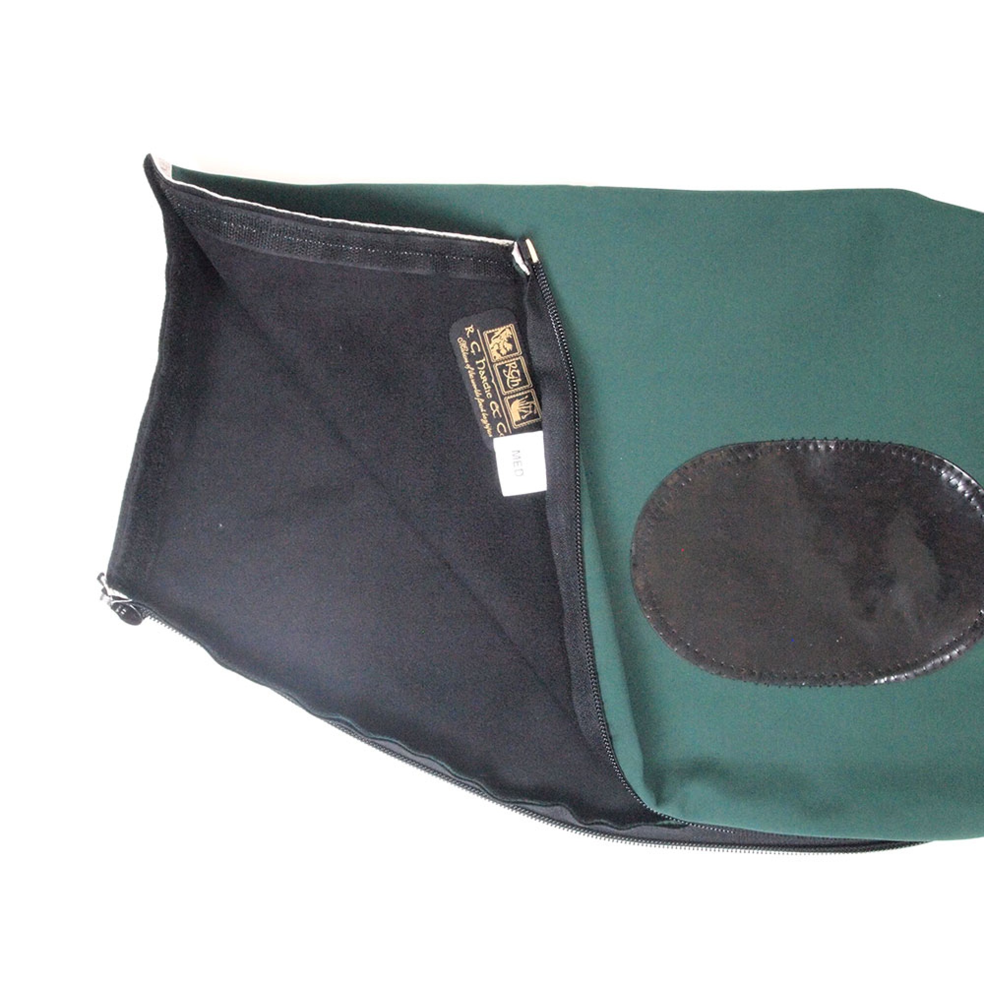 Weather Resistant Green Contour Piper Cover