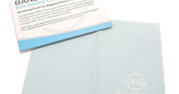 BandSpec Bagpipe Metal Polish Cloth